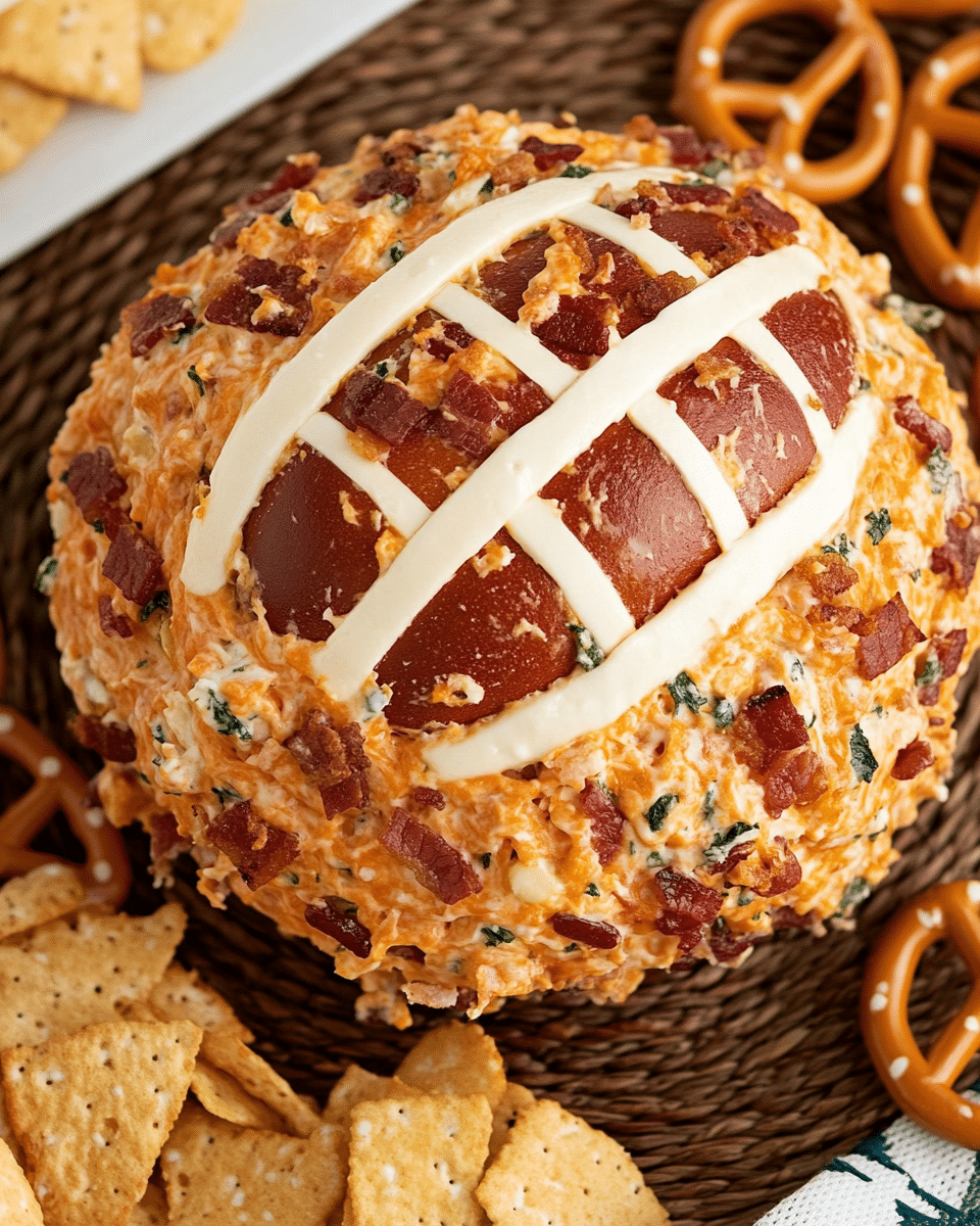 Football Cheese Ball