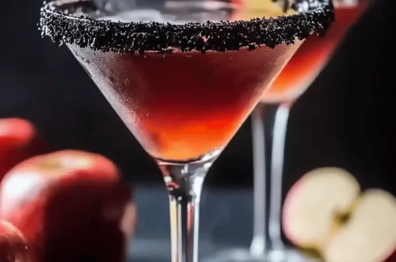 Poison Apple Martini – The Ultimate Spooky Halloween Cocktail