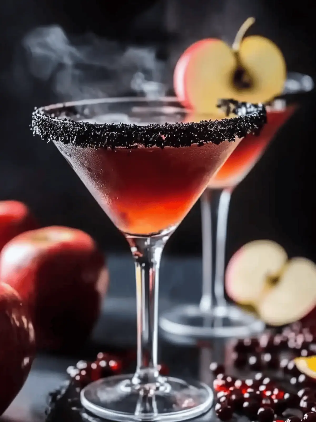 Poison Apple Martini – The Ultimate Spooky Halloween Cocktail