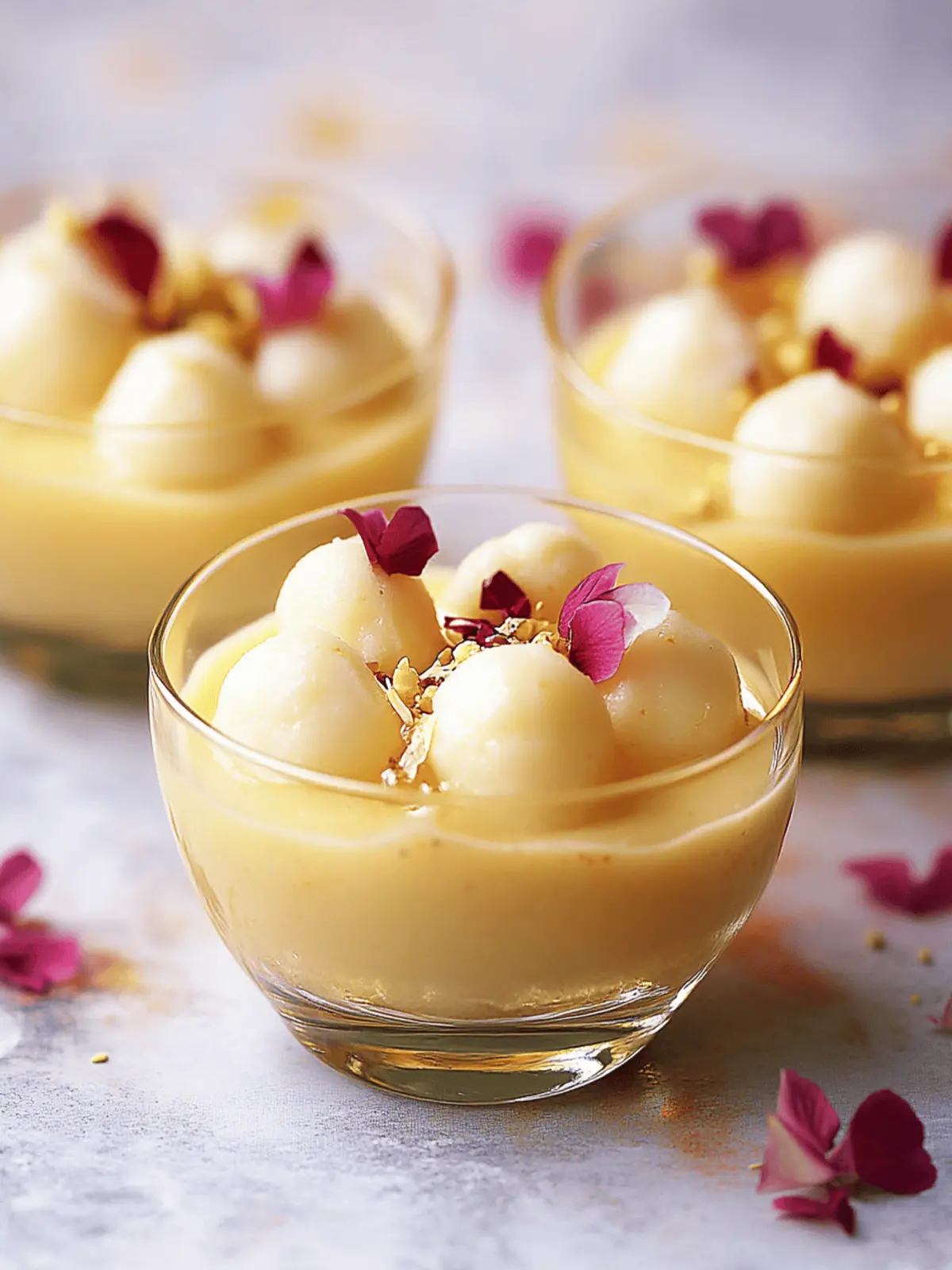 Irresistible Custard Rasgulla - A Delicious Eggless Dessert