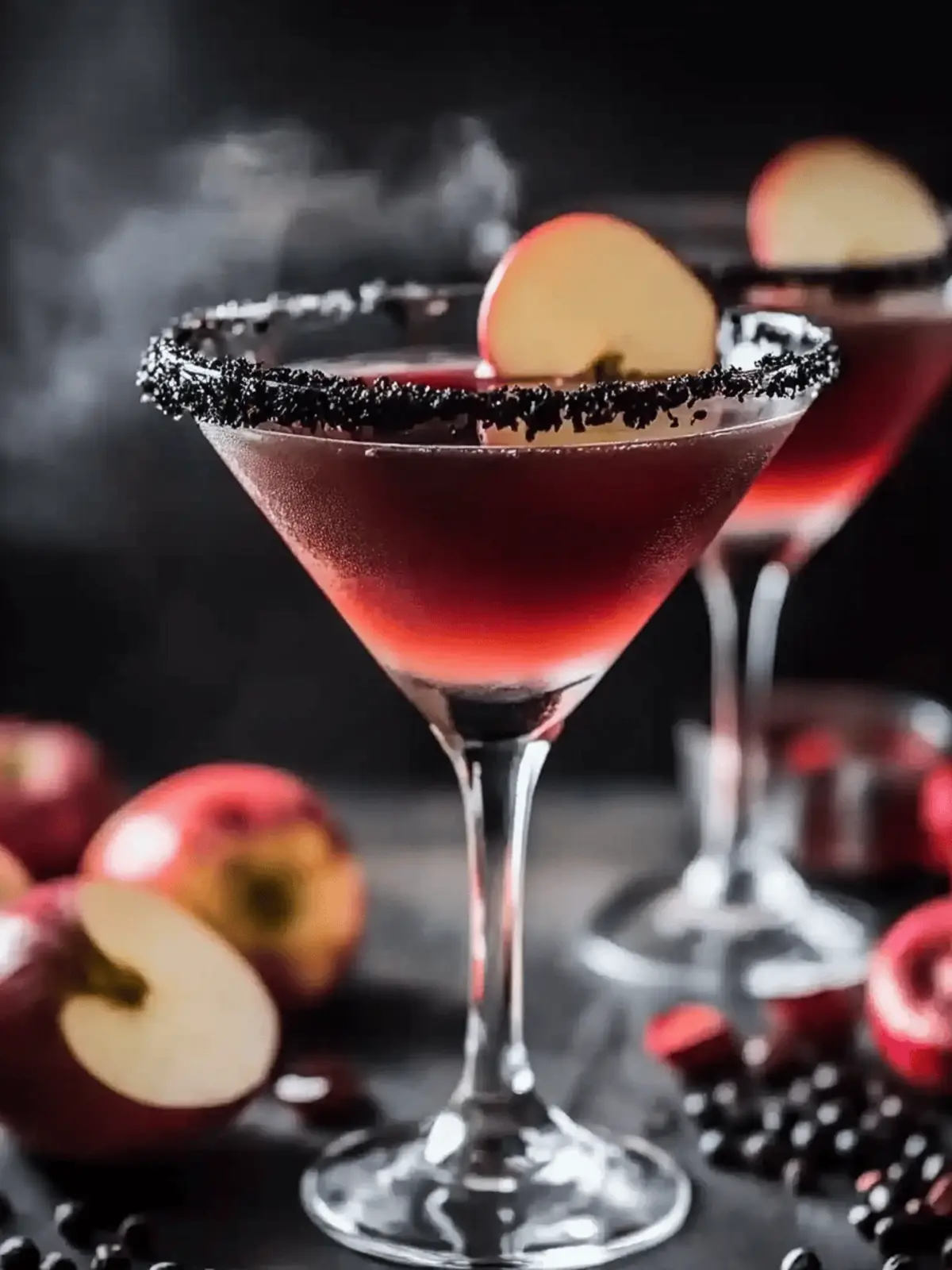 Poison Apple Martini – The Ultimate Spooky Halloween Cocktail