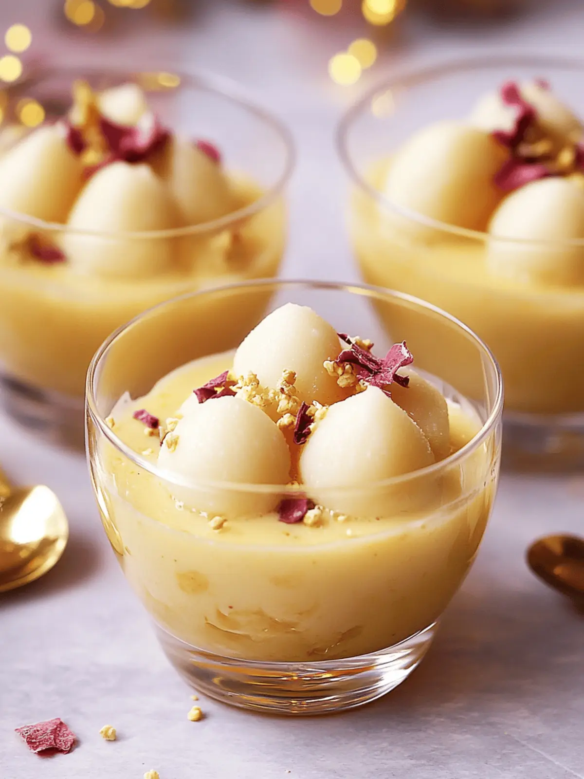 Irresistible Custard Rasgulla - A Delicious Eggless Dessert