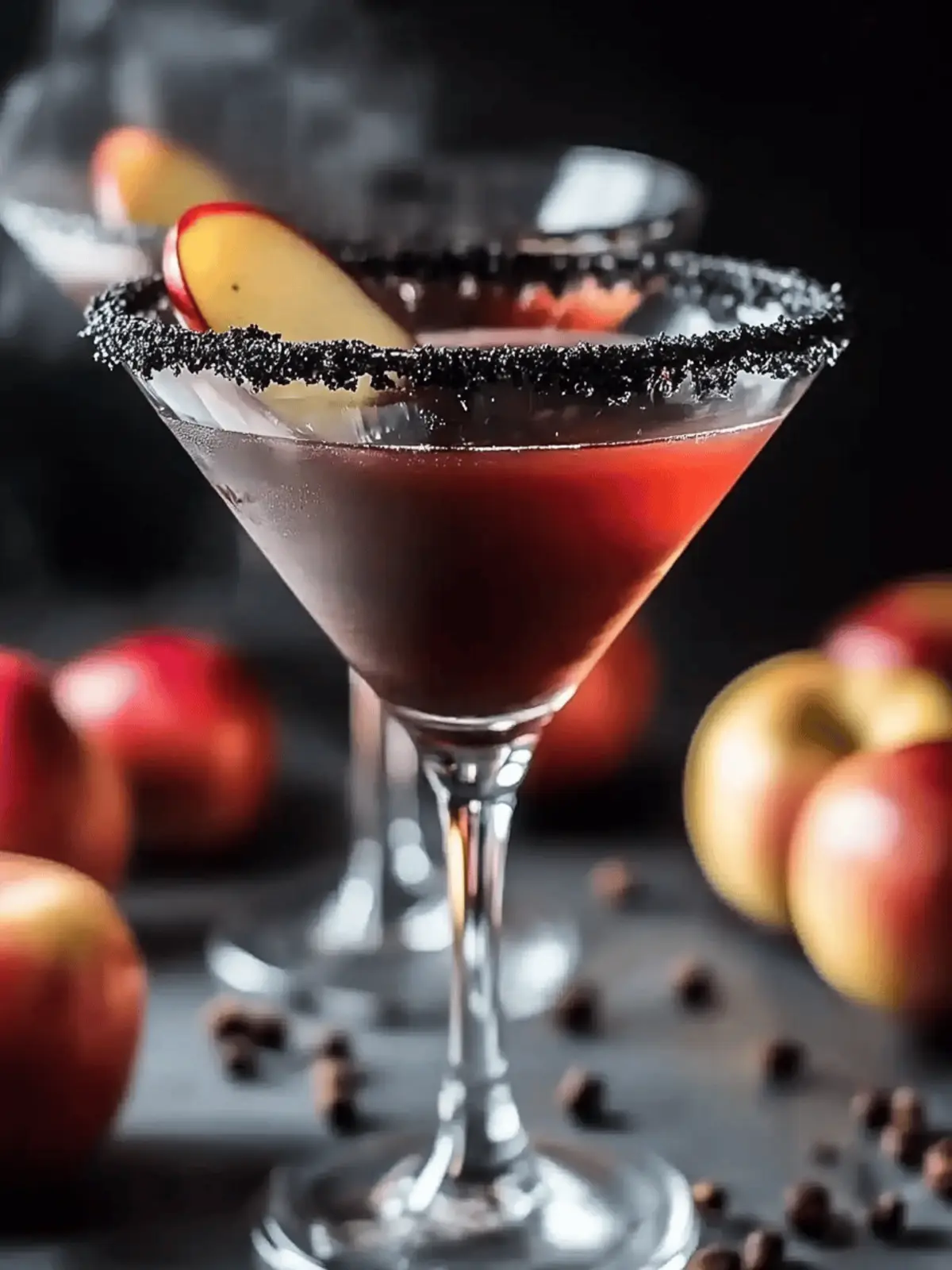 Poison Apple Martini – The Ultimate Spooky Halloween Cocktail