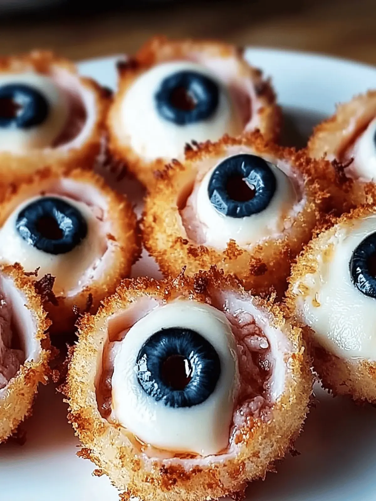 Spooky Eyeball Mozzarella Bites: Irresistible Halloween Appetizer