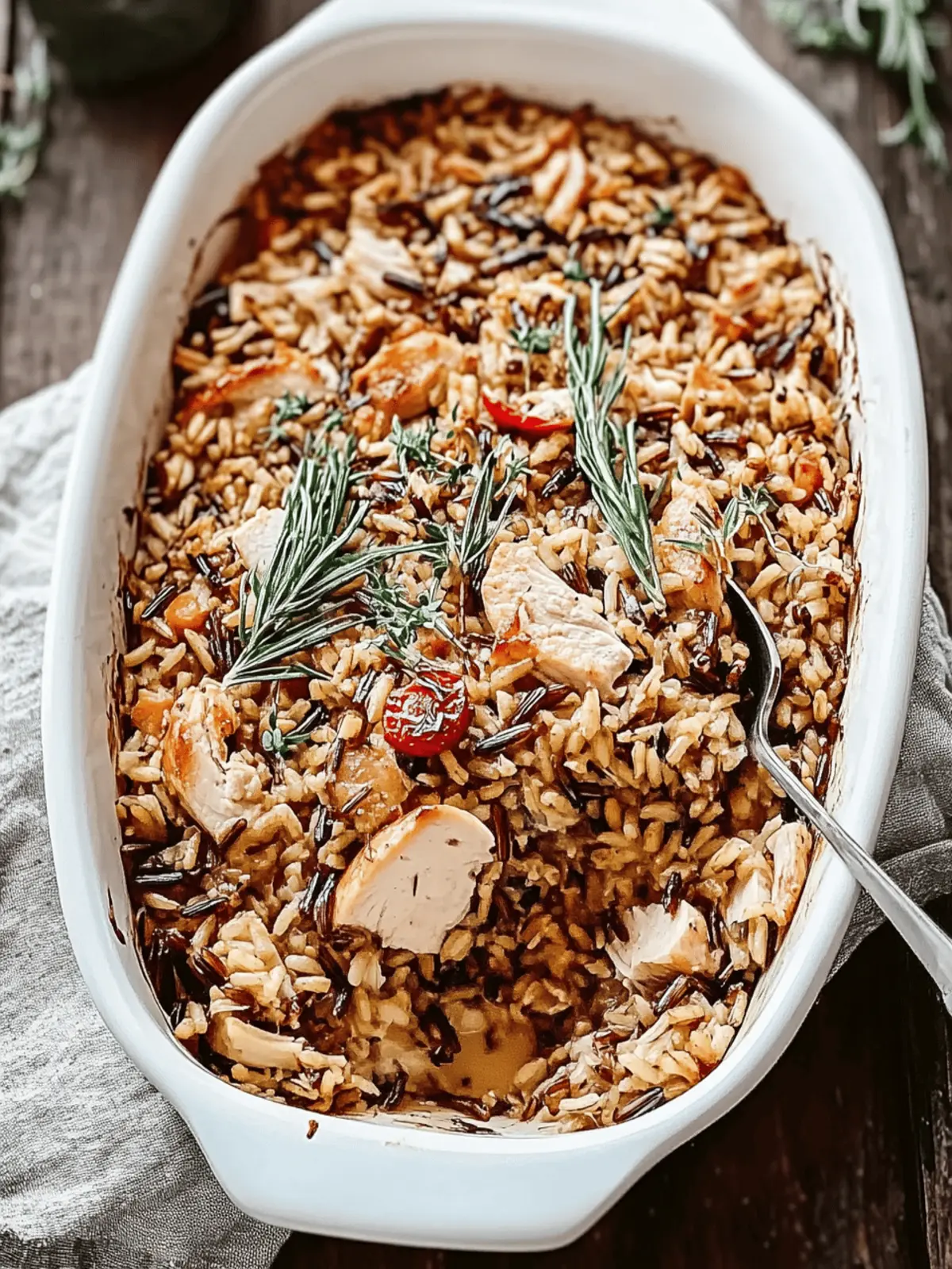 Creamy Turkey Wild Rice Casserole - Irresistibly Delicious Comfort Food