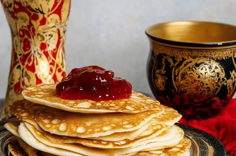 Irresistible Russian Blini With Jam: A Sweet Treat