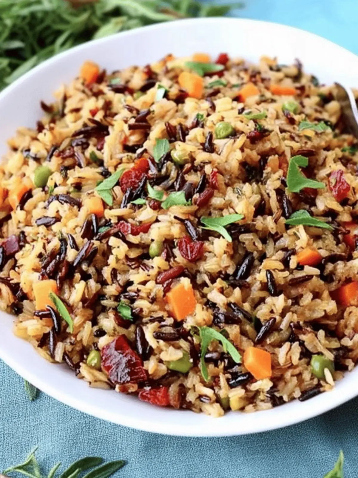 Ultimate Thanksgiving Wild Rice Pilaf: Delicious & Vegan
