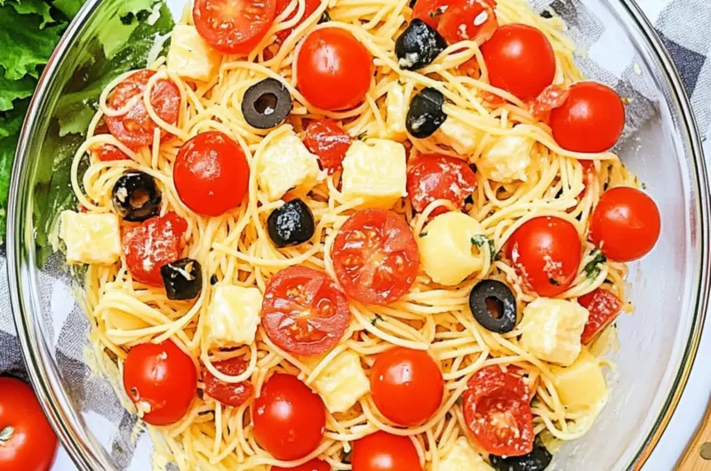 Easy Classic Spaghetti Pasta Salad: A Delicious Twist