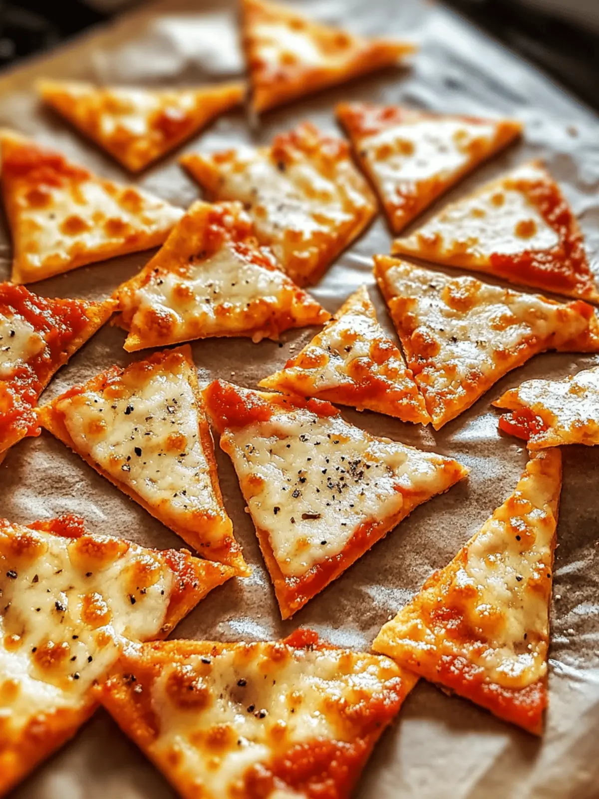 Crispy Pizza Chips: The Ultimate 15-Minute Snack Delight!