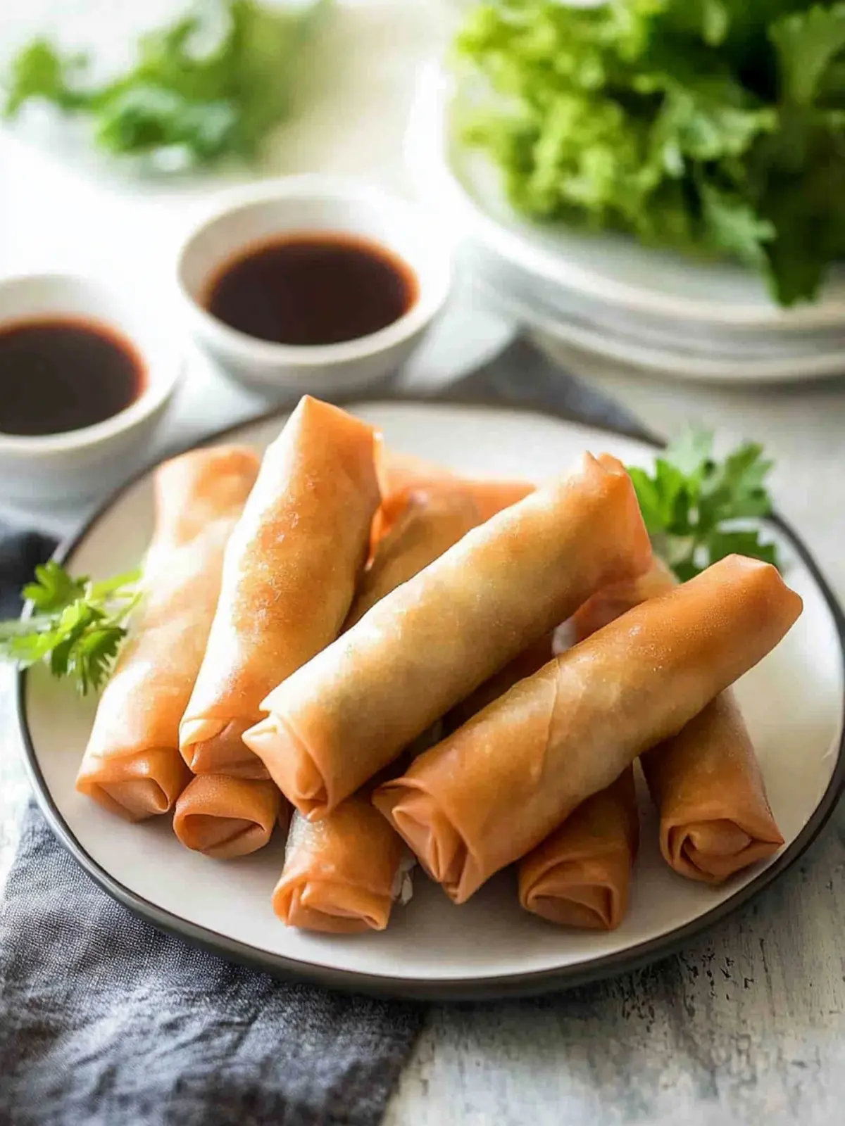 Irresistible Crispy Homemade Spring Rolls for Everyone