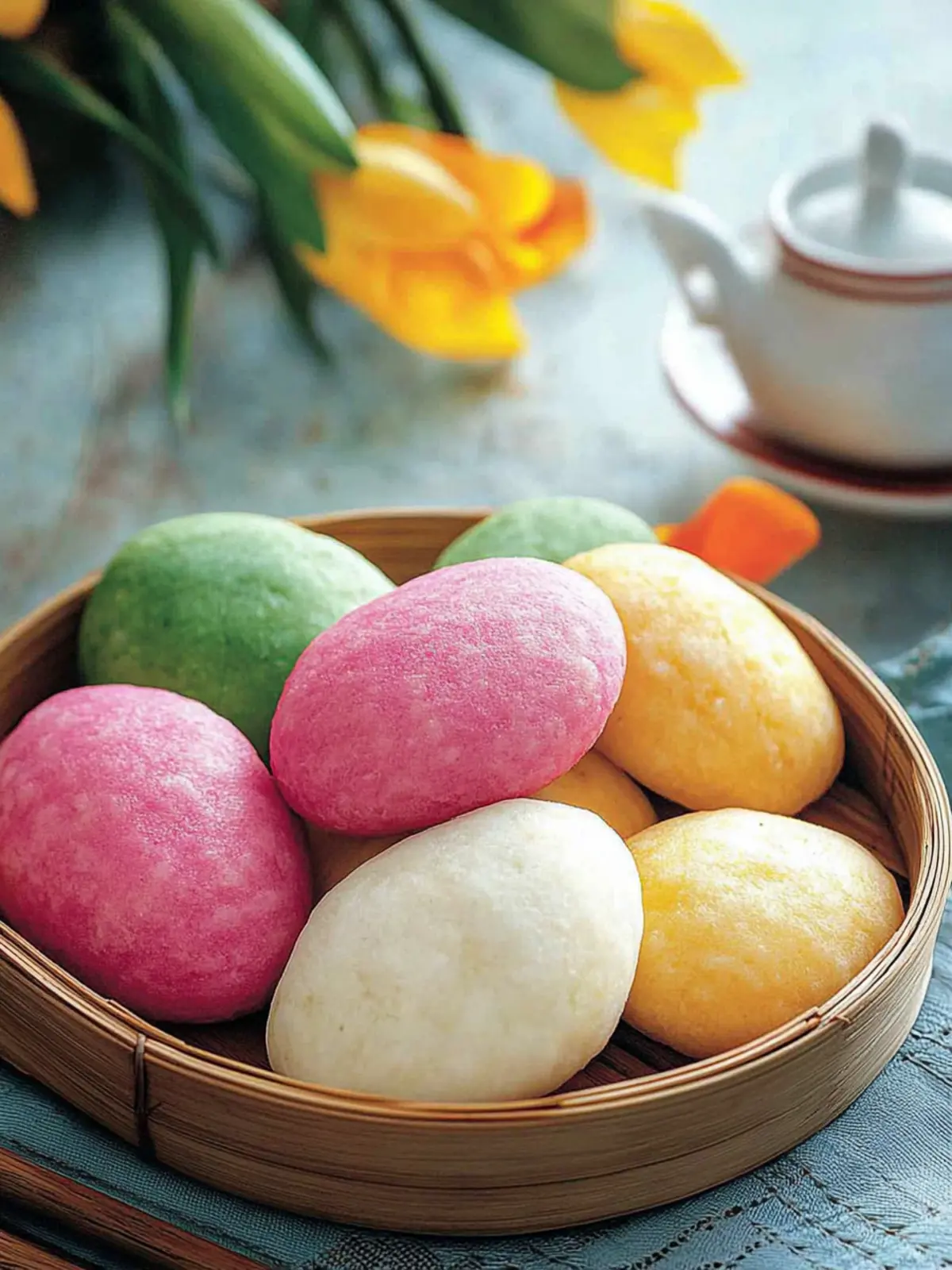 Delicious Hakka Steamed Rice Cakes (Hee Pan) - A Perfect Snack