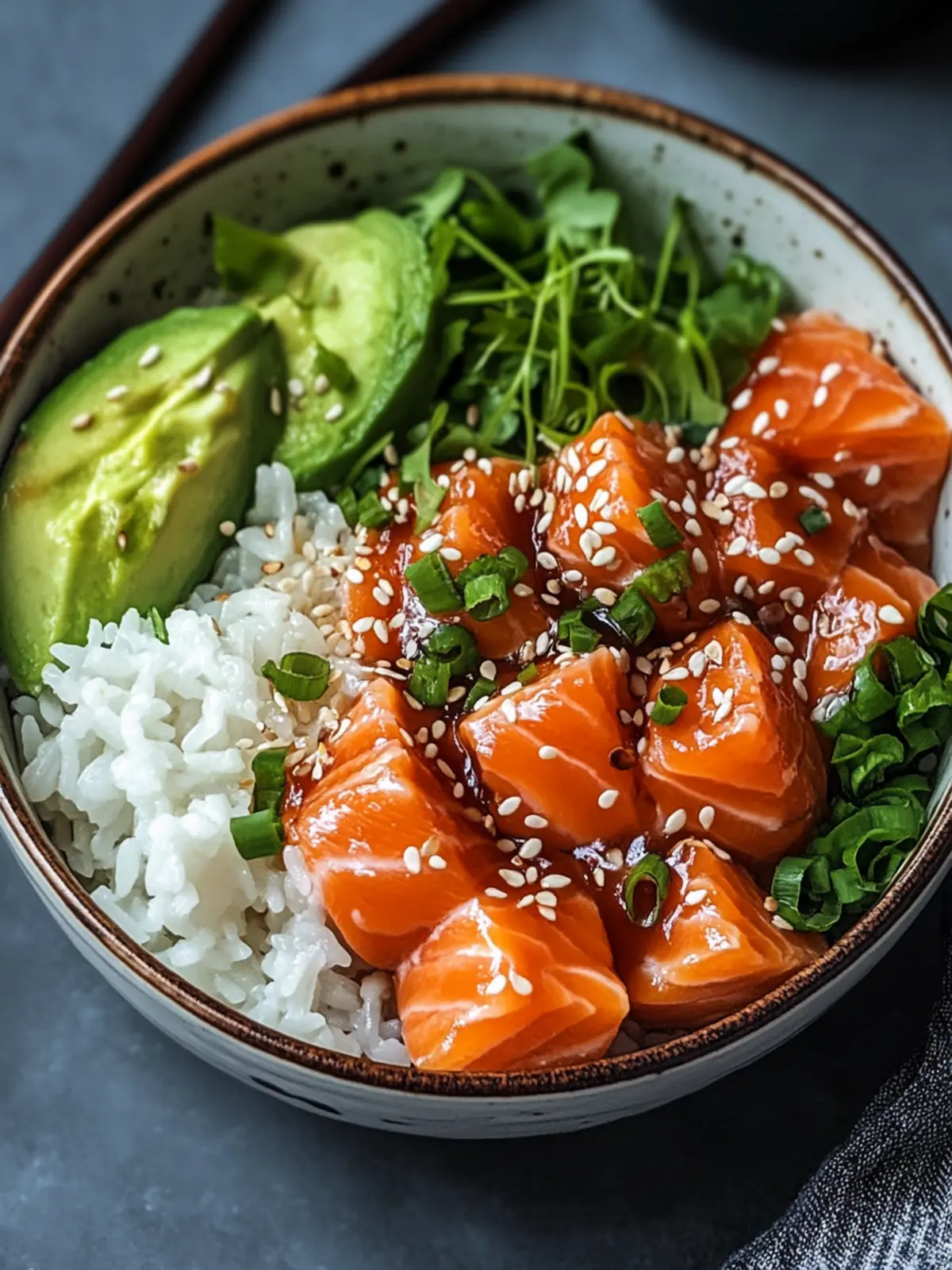 Crispy Salmon and Rice Bowl: Ultimate Gluten-Free Delight